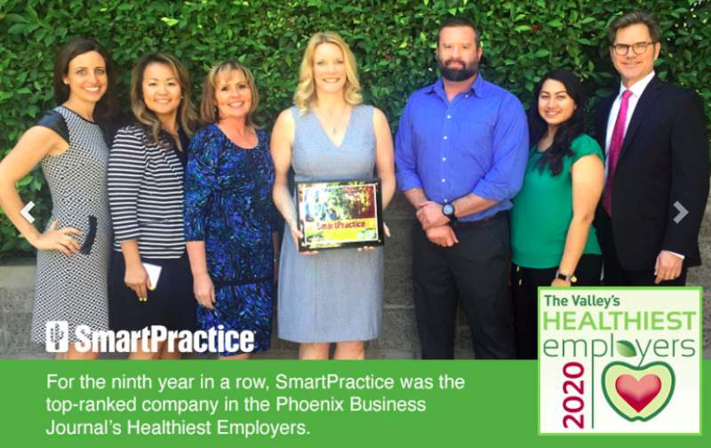 SmartPractice Named One of Valley's Healthiest Employers for 9th ...